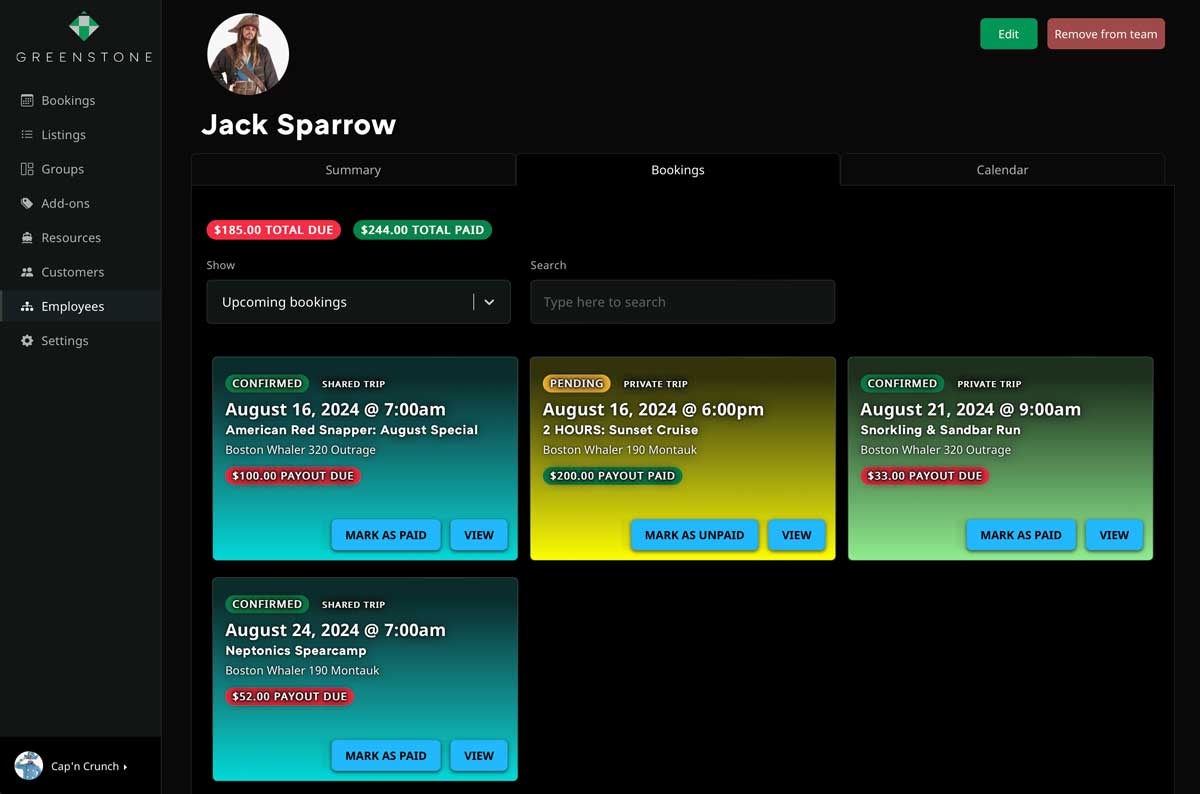 Management - Greenstone